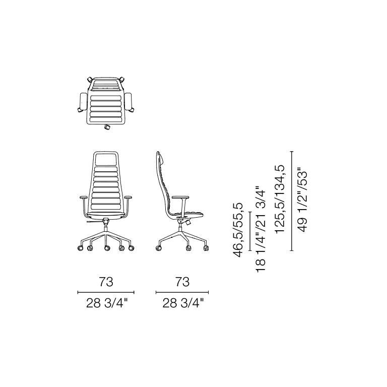 Customizable Jasper Morrison Lotus High Chair in Polished Chrome for Cappellini For Sale at 1stDibs