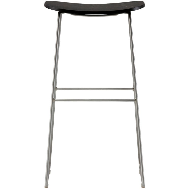 Jasper Morrison Medium Morrison Stool in Wenge Stained Ash for ...