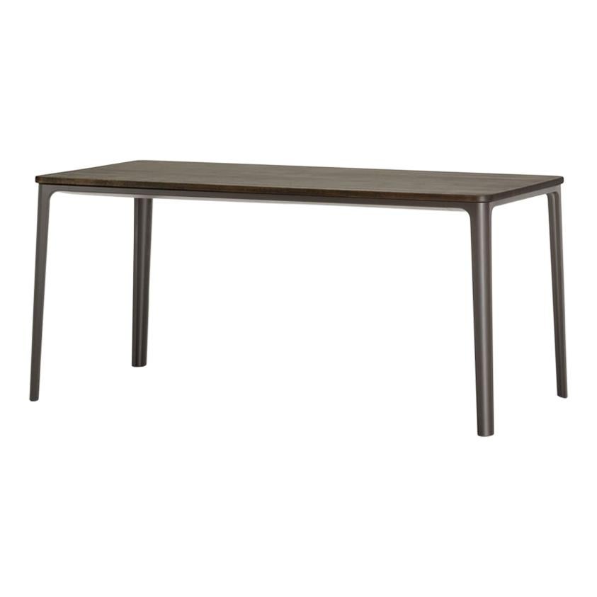 Vitra Dining Table Gueridon designed by Jean Prouve' wood and white top ...