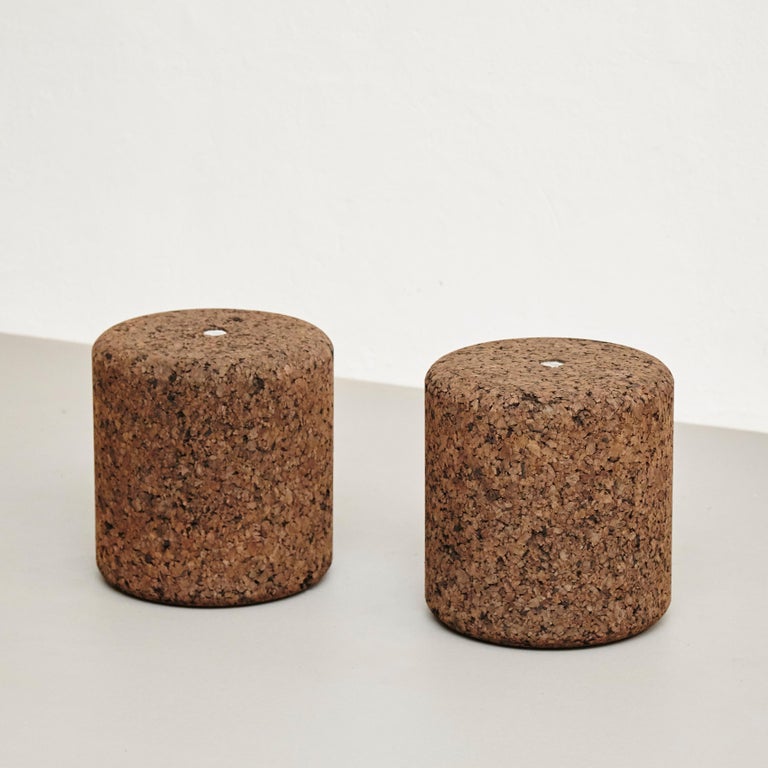 Jasper Morrison Set of Two Cork Stools by Moooi, circa 2002 at 1stDibs | moooi cork stool ...