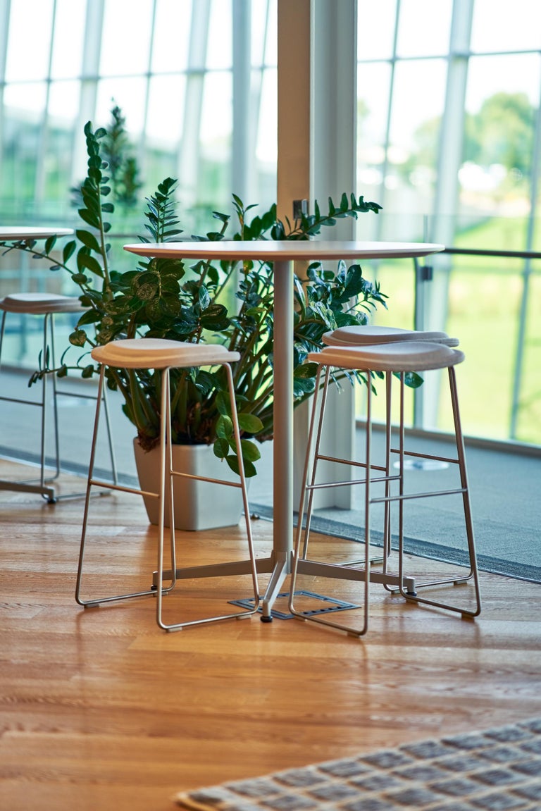 Customizable Jasper Morrison Small Hi Pad Stool in Fabric or Leather ...