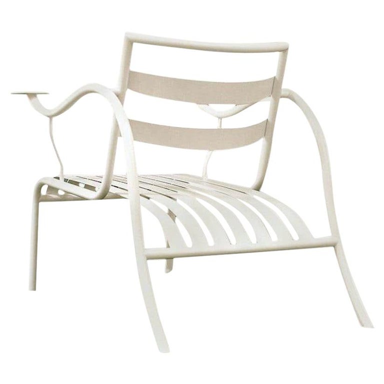 Jasper Morrison Thinking Man's Outdoor Chair in Gypsum White for ...
