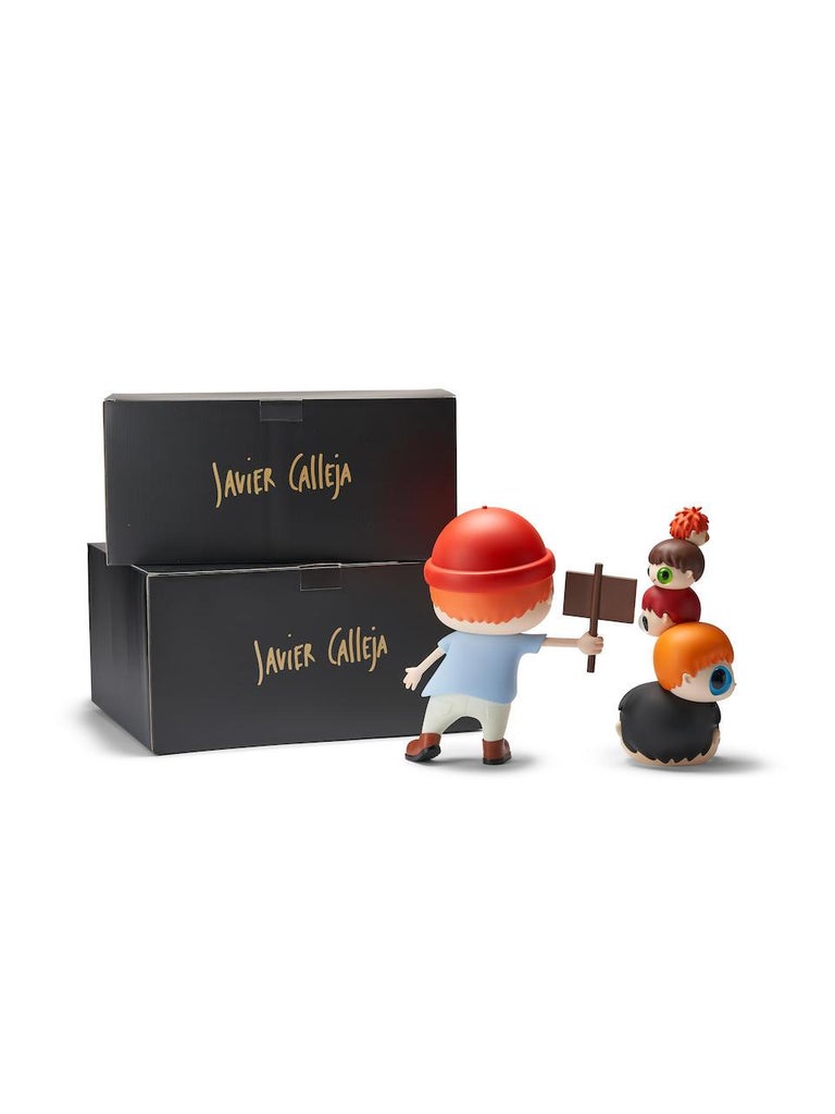 Javier Calleja - Heads Pop Art Toy Sculpture by Javier Calleja For Sale ...