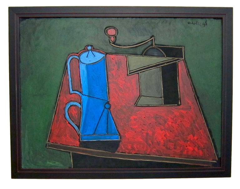 Javier Vilato - Cubist Style Abstract Oil Painting by Spanish Artist ...