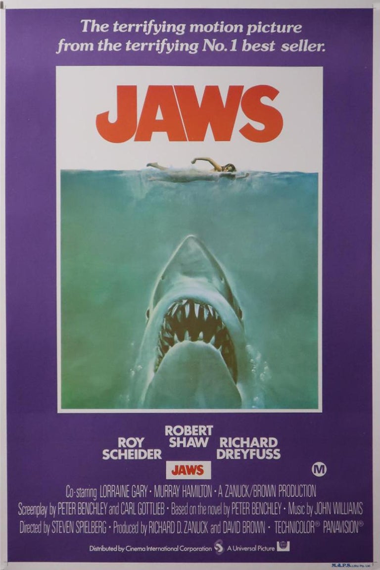 Jaws, 1975 For Sale at 1stDibs