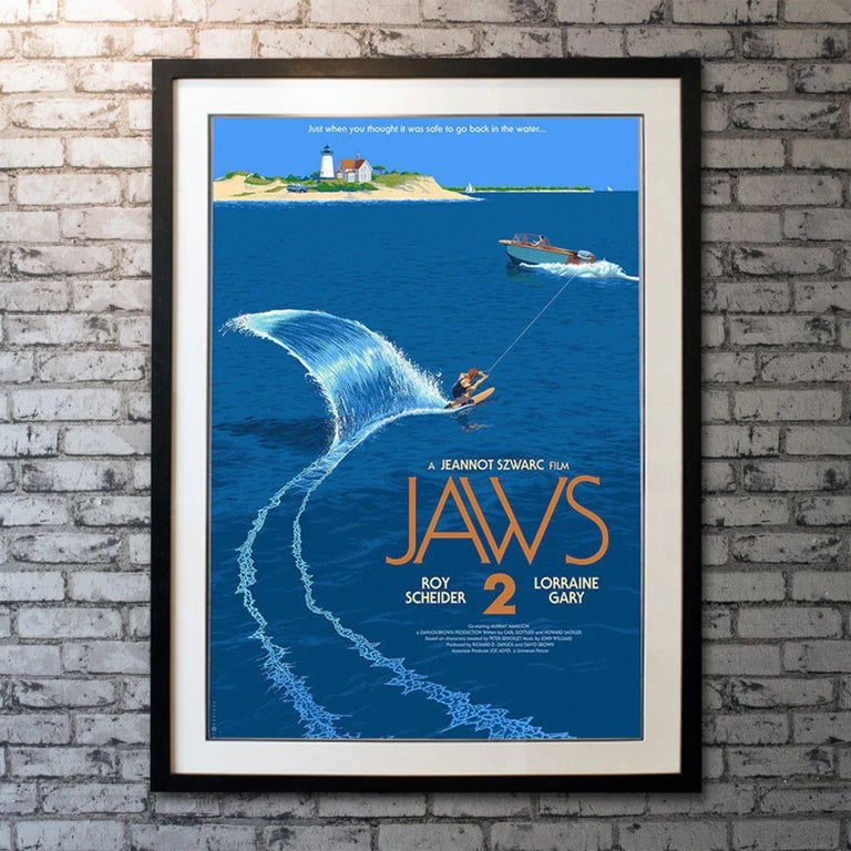 Jaws 2, Unframed Poster, 2017 For Sale at 1stDibs