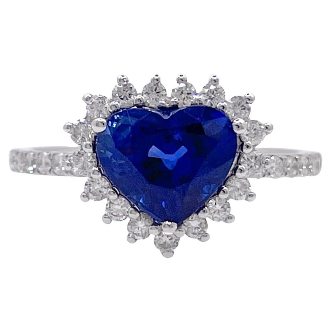 Jay Feder 18k White Gold Marquise Aquamarine 3 Stone Engagement Right ...