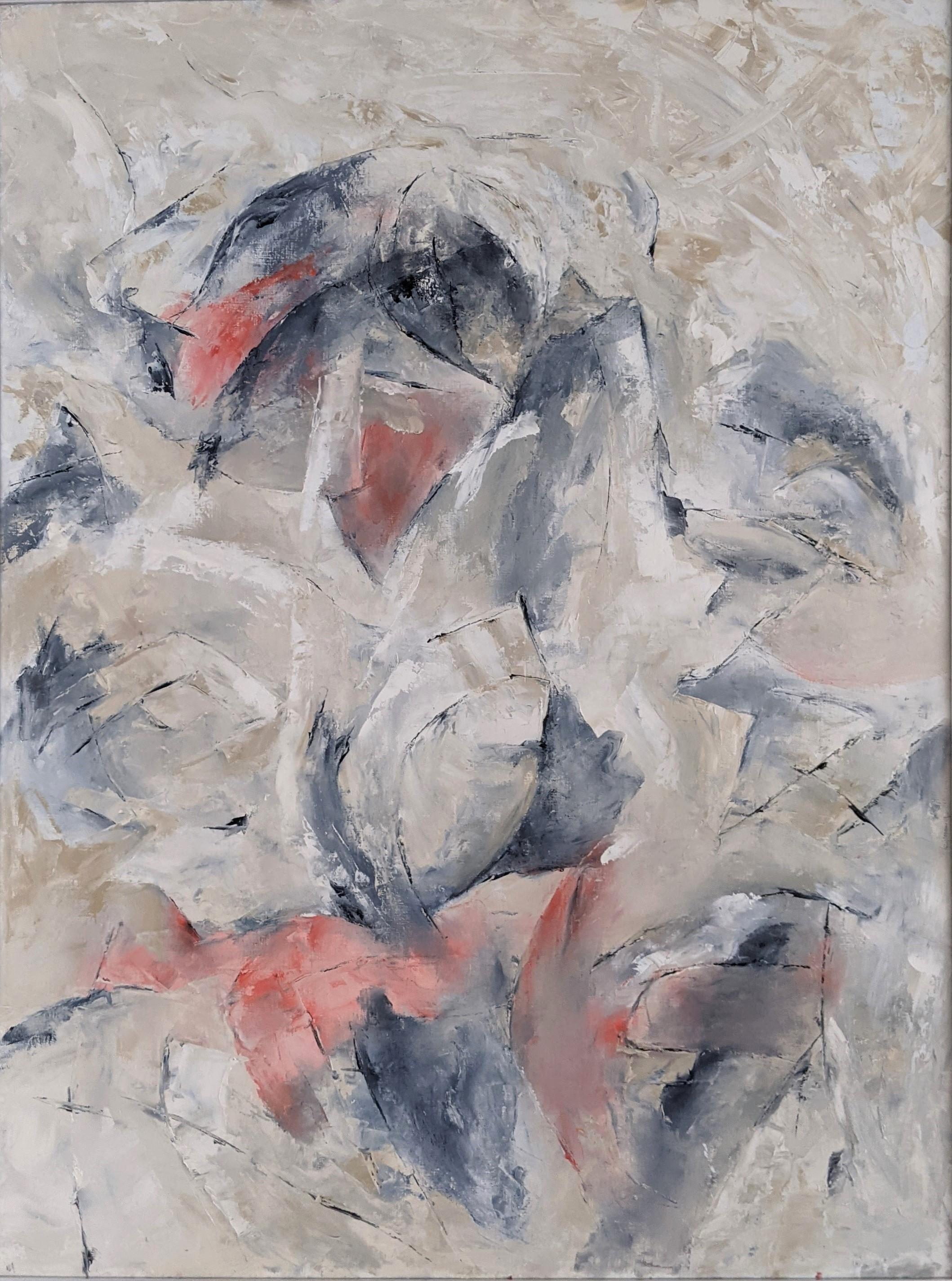 Jay Jacobs - Painting, Oil, Yellows, Bold, Abstract, Action Painting by ...