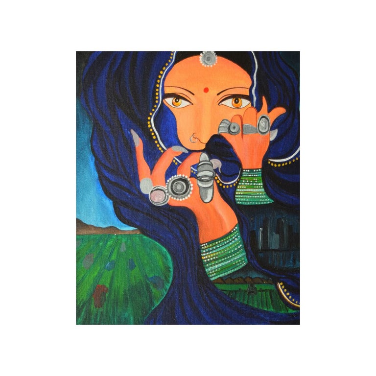 Jay Patel - Woman In Veil For Sale at 1stDibs