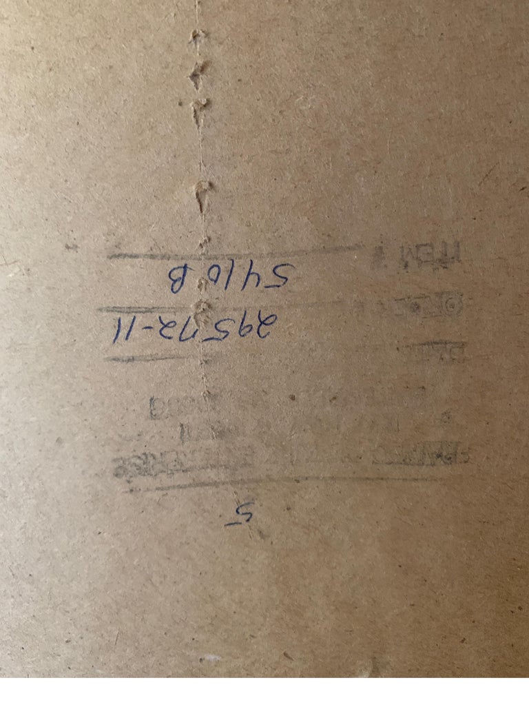 Jay Spectre Collection Custom Order Pair of Modern Art Paintings, 1980s ...