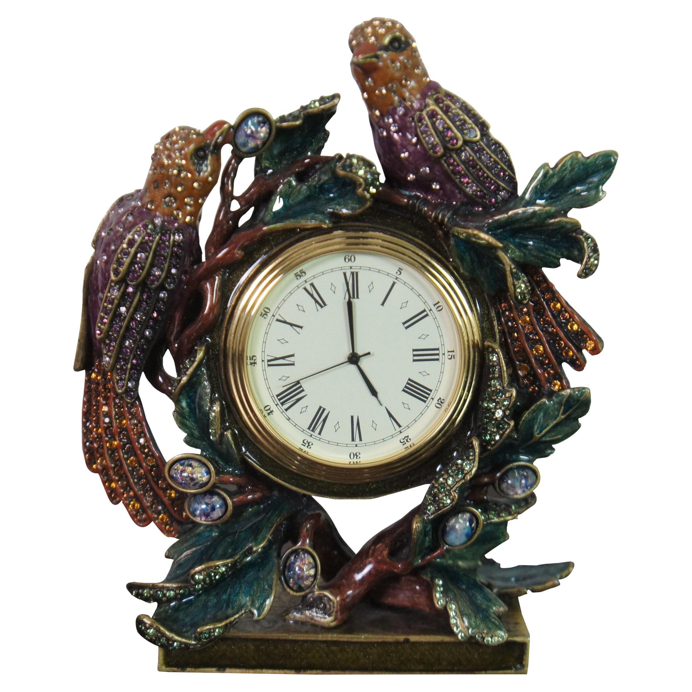 Victorian Style Gilt Metal Figural Classical Cherub Mantel Clock, 20th ...