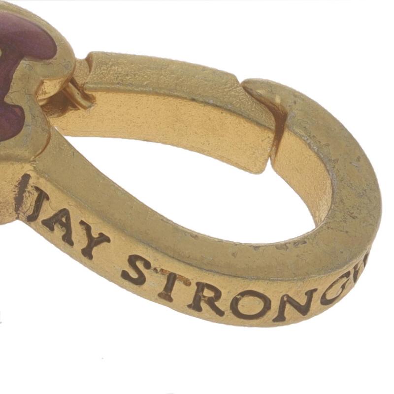 Jay Strongwater Two Peas in a Pod Dangle Charm - Gold Toned Opens ...