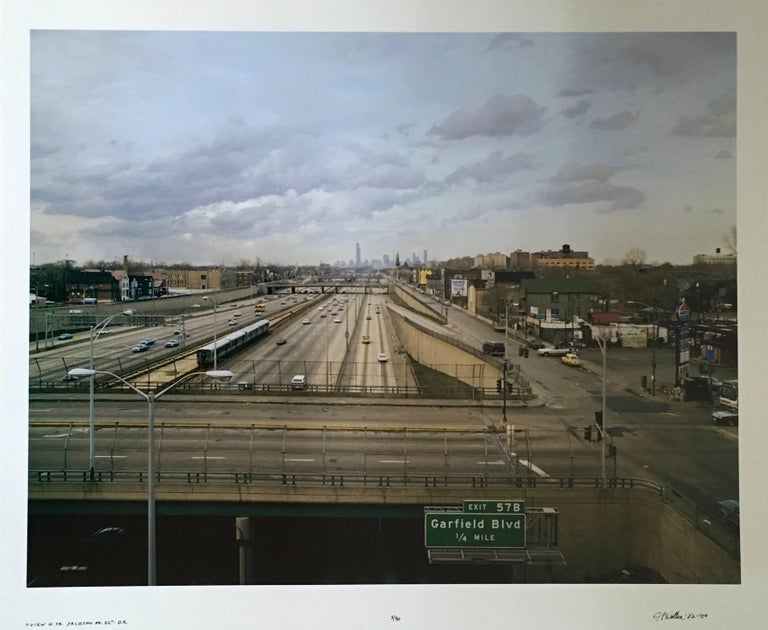 Jay Wolke - View of N. FR. Jackson Pk., Large Scale Chicago Color ...
