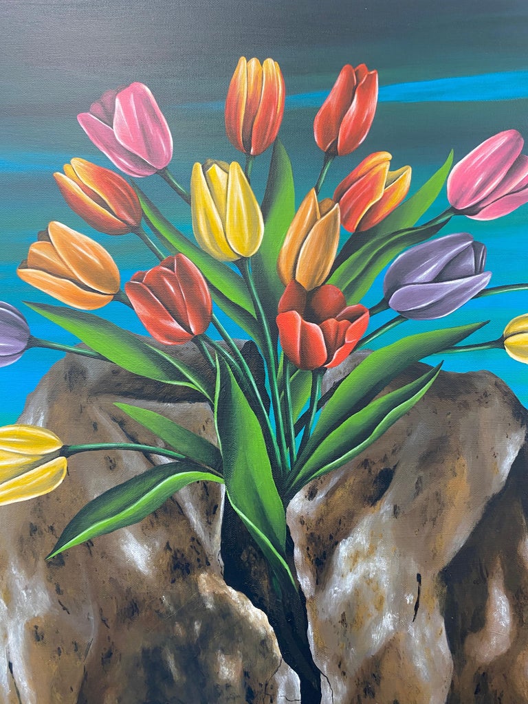 Jaylen Pigford - Perseverance, Contemporary Figurative Painting ...