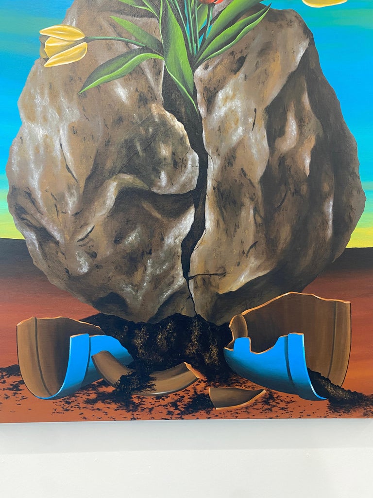 Jaylen Pigford - Perseverance, Contemporary Figurative Painting ...