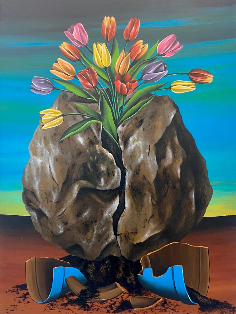 Jaylen Pigford - Perseverance, Contemporary Figurative Painting ...