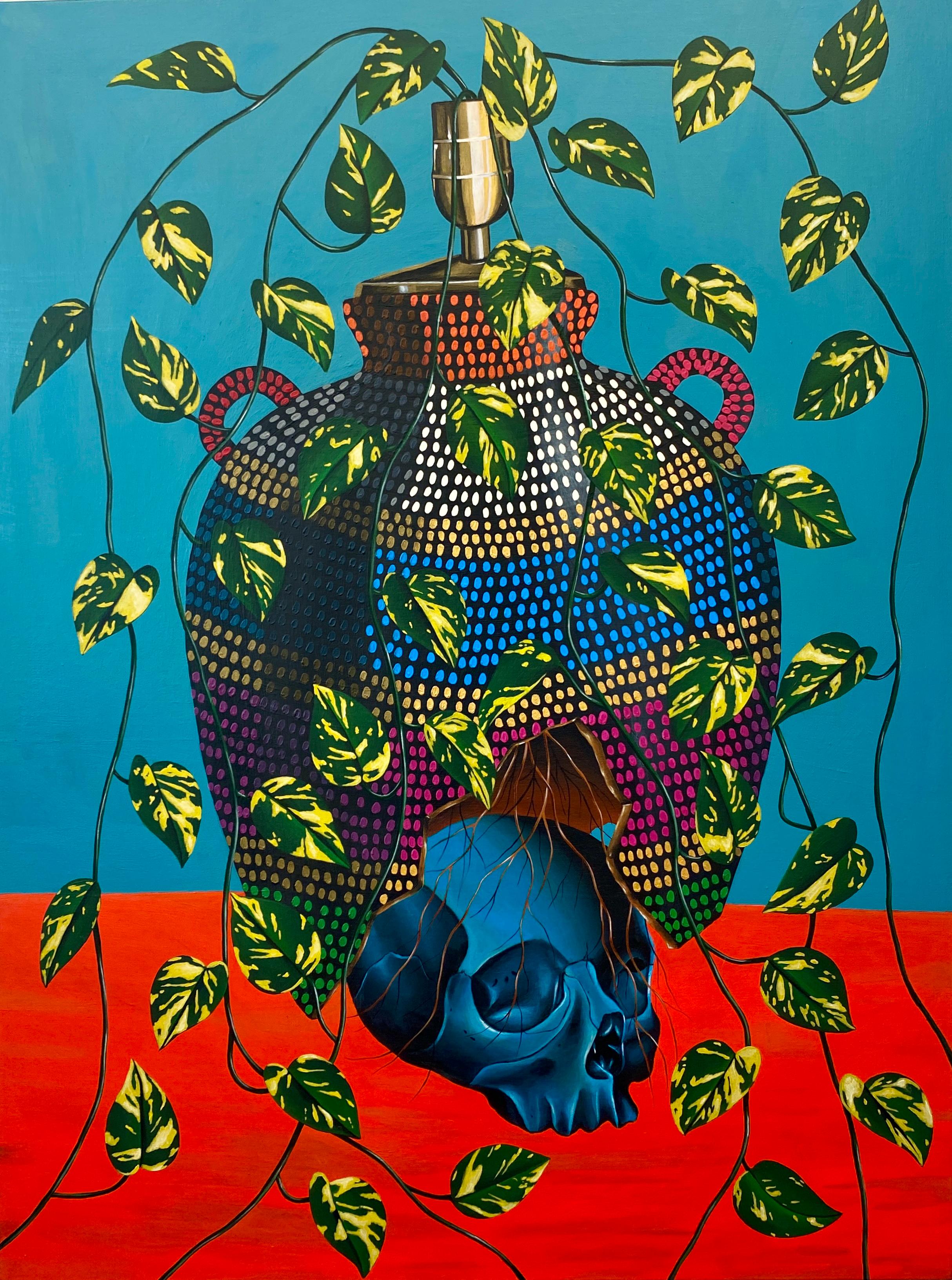 Jaylen Pigford - Aloe Vera, Contemporary Figurative Painting, Human ...