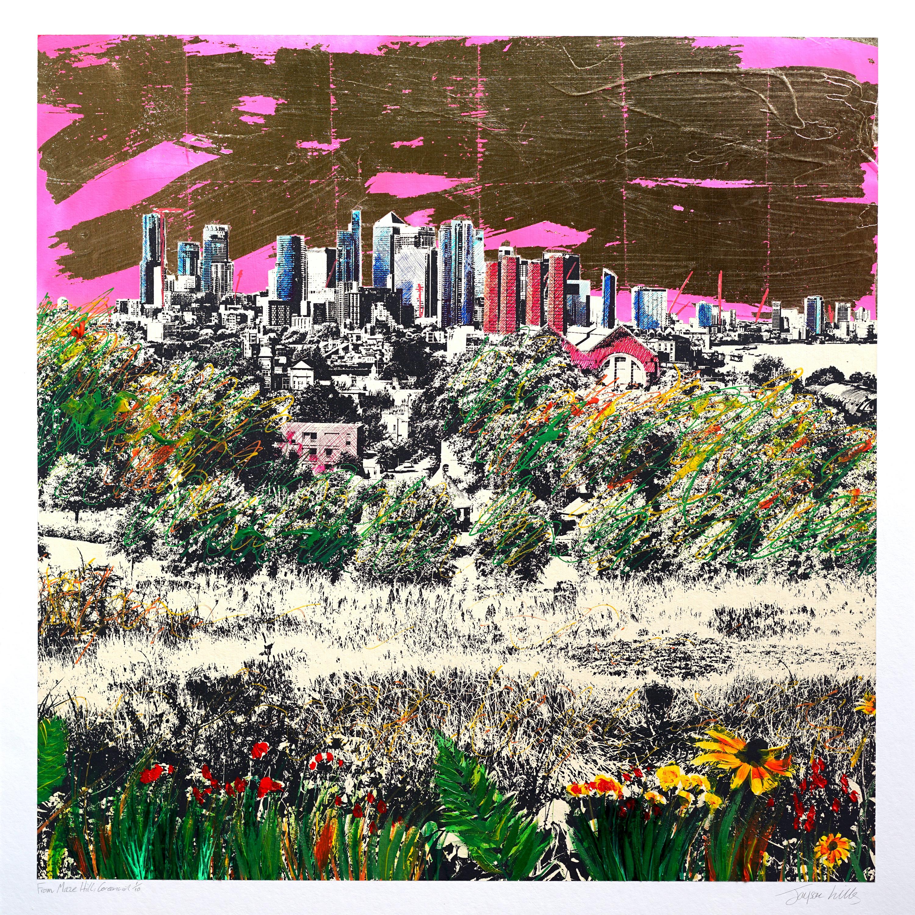 Jayson Lilley - From Maze Hill, Greenwich-unique cityscape panoramic ...