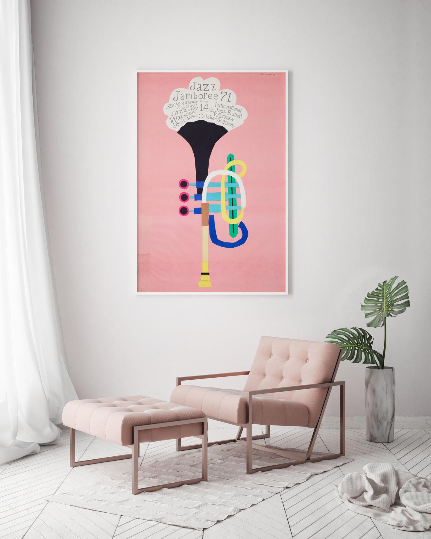 Jazz Jamboree 1971 Polish Jazz Festival Poster, Henryk Tomaszewski For ...