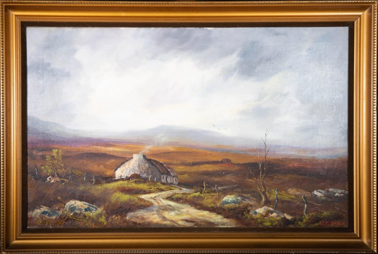 J.C. McDaid - J.C. McDaid - 1972 Oil, Isolated Croft For Sale at 1stDibs