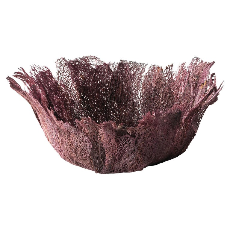 21st Century Hariona O Large Vase in Natural Fiber Handcraft by Martina ...