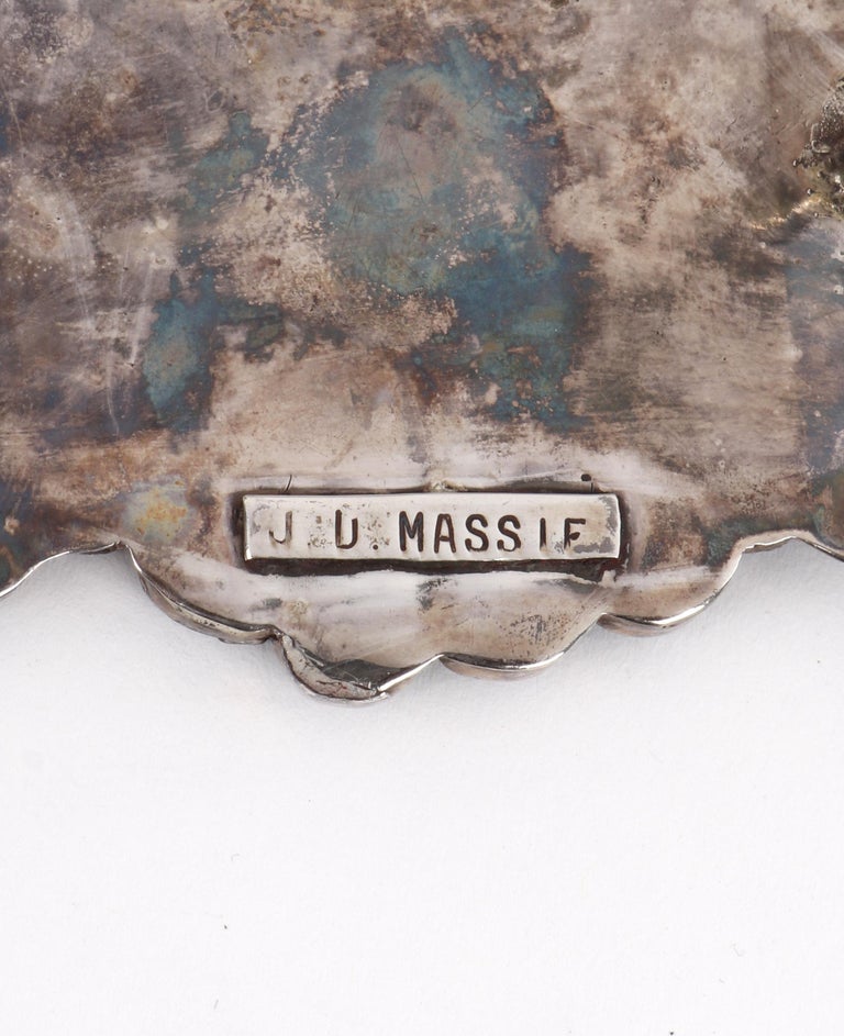 J.D. MASSIE Zuni Native American Belt Buckle w/ ALEXANDER KALIFANO ...