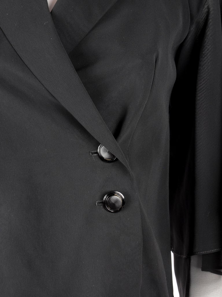 Jean Allen London Cropped Jacket with Butterfly Sleeves 1960s For Sale ...