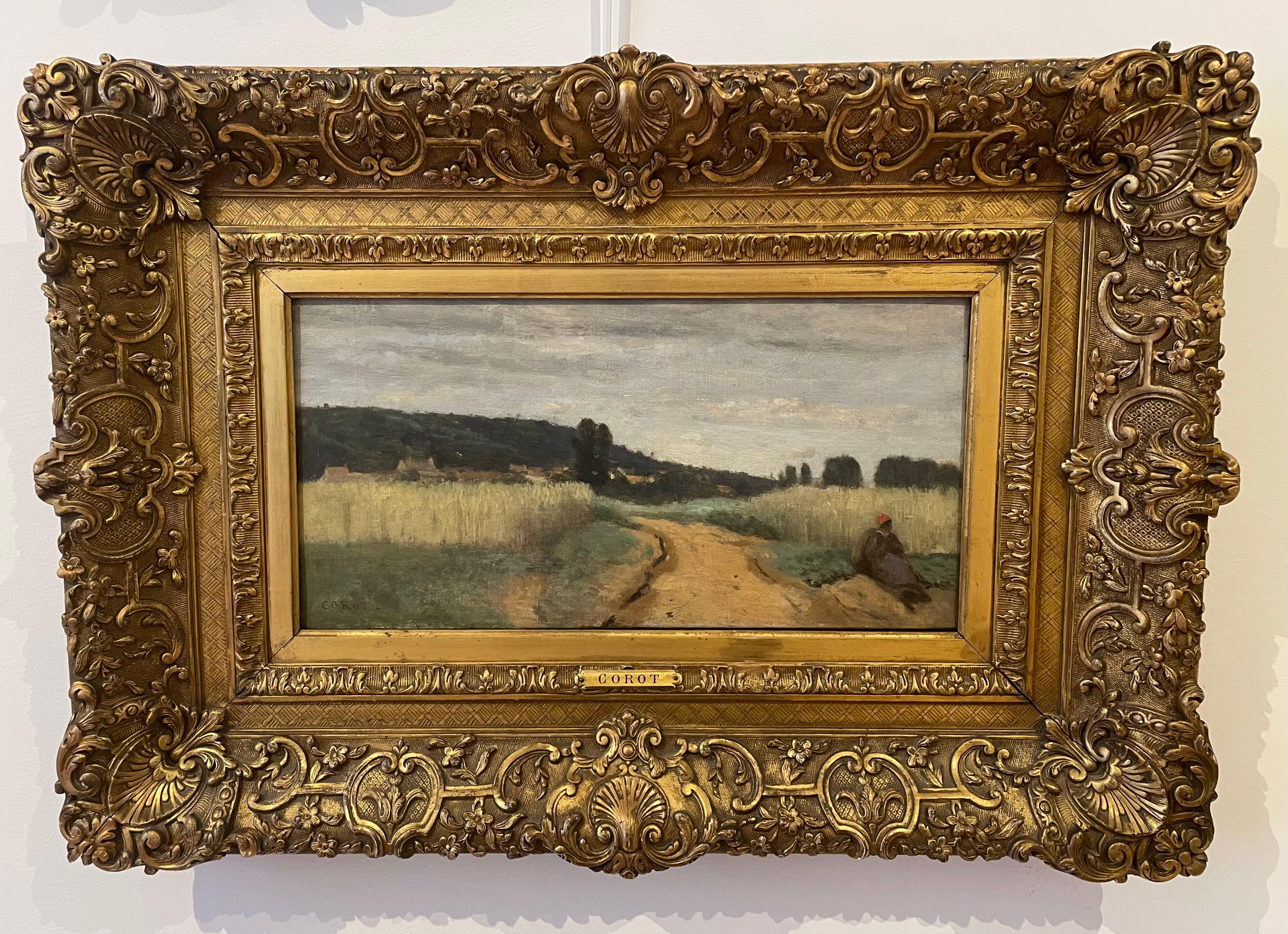 JEAN-BAPTISTE CAMILLE COROT - La Route For Sale at 1stDibs
