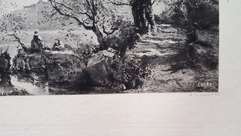 Jean-Baptiste-Camille Corot - Garda Lake at 1stDibs | camille corot ...