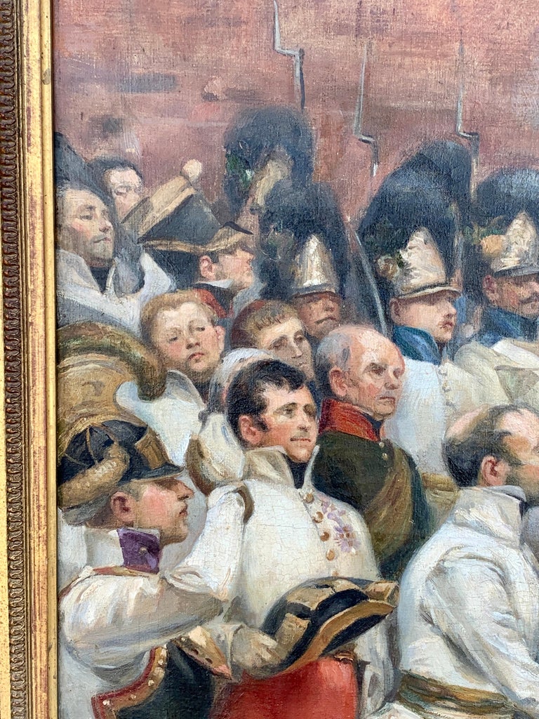 19th century French, Surrender of the French at Huningen Fort to the ...