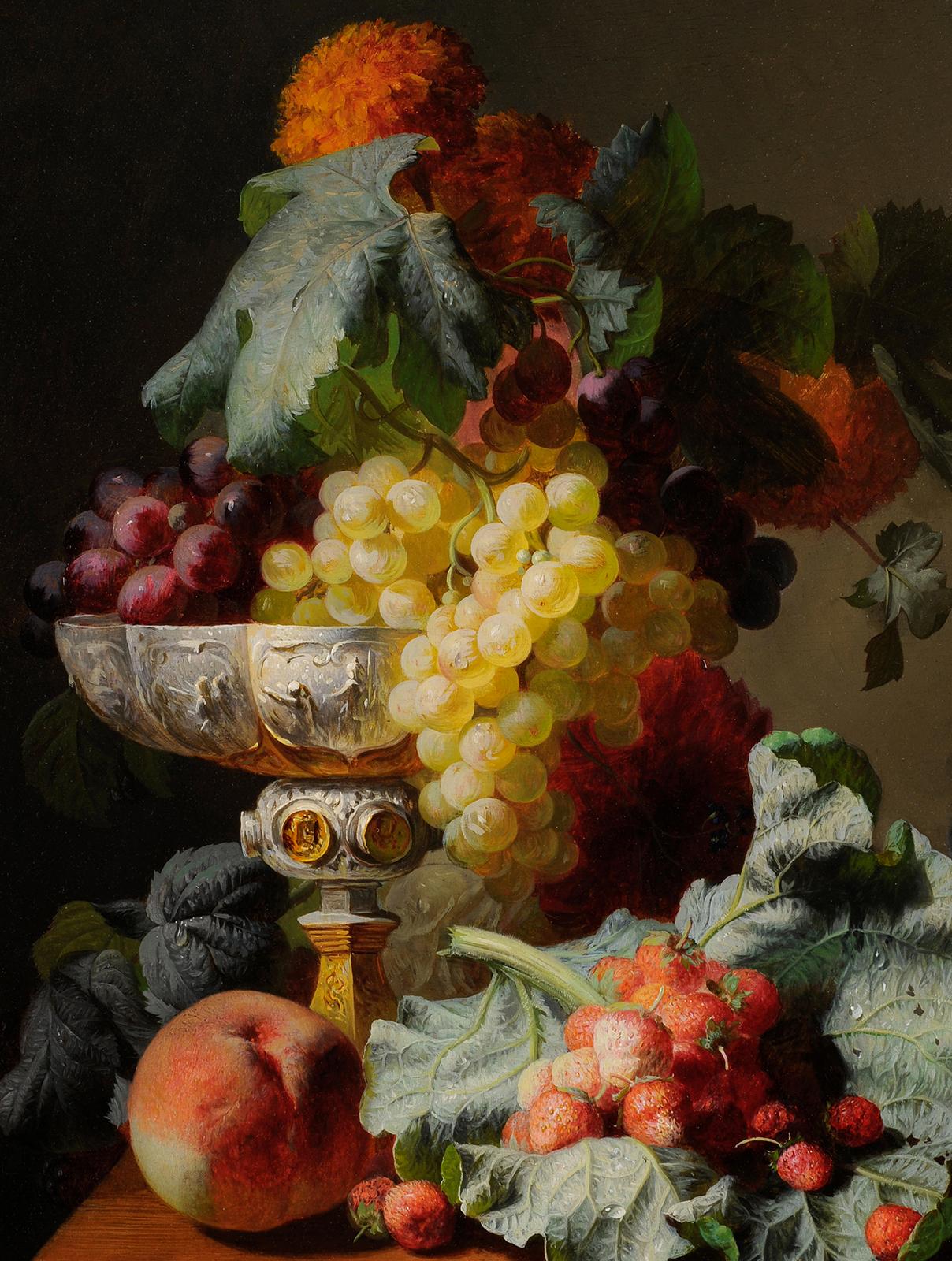 Jean-Baptiste Robie - Jean-Baptiste Robie (1821-1910) Still life of ...