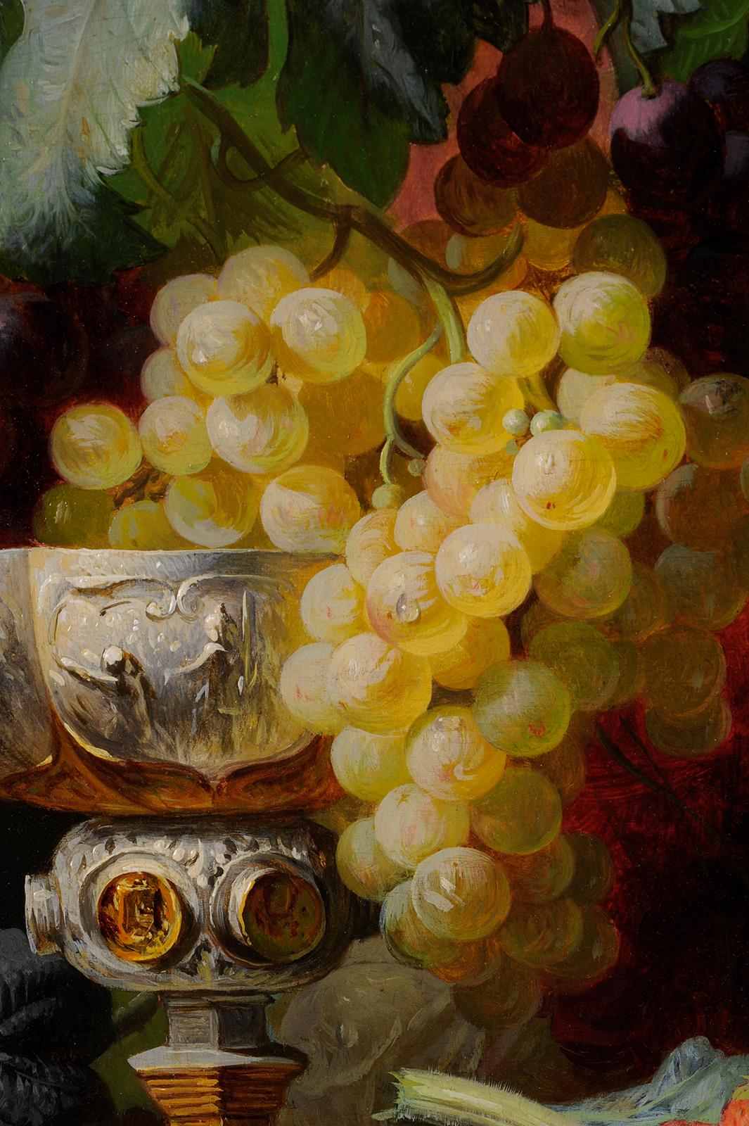 Jean-Baptiste Robie - Jean-Baptiste Robie (1821-1910) Still life of ...