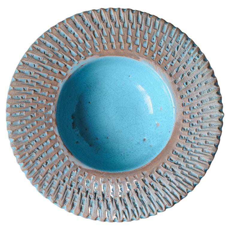 Jean Besnard Art Deco Ceramic Dish, France 1930s For Sale at 1stDibs