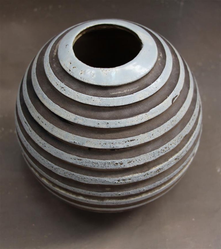 Jean Besnard Art Deco Ceramic Vase, circa 1930 at 1stdibs