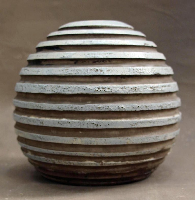 Jean Besnard Art Deco Ceramic Vase, circa 1930 at 1stDibs