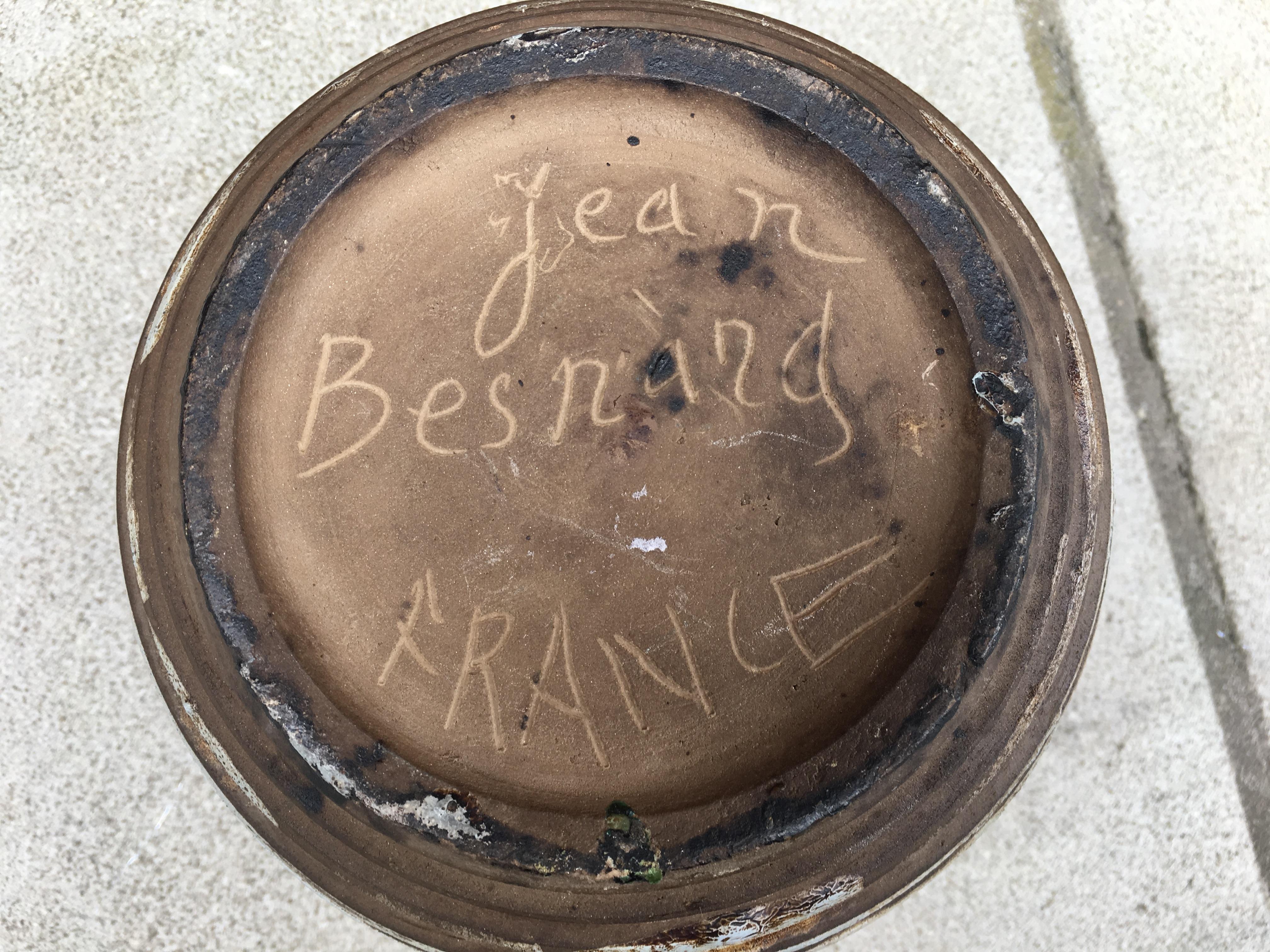 Jean Besnard Art Deco Ceramic Vase, circa 1930 at 1stDibs