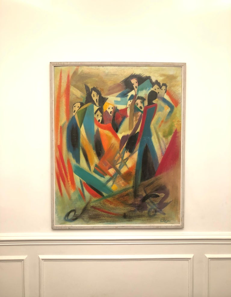 Jean Burkhalter - Jean Burkhalter "Tumulte" For Sale at 1stDibs
