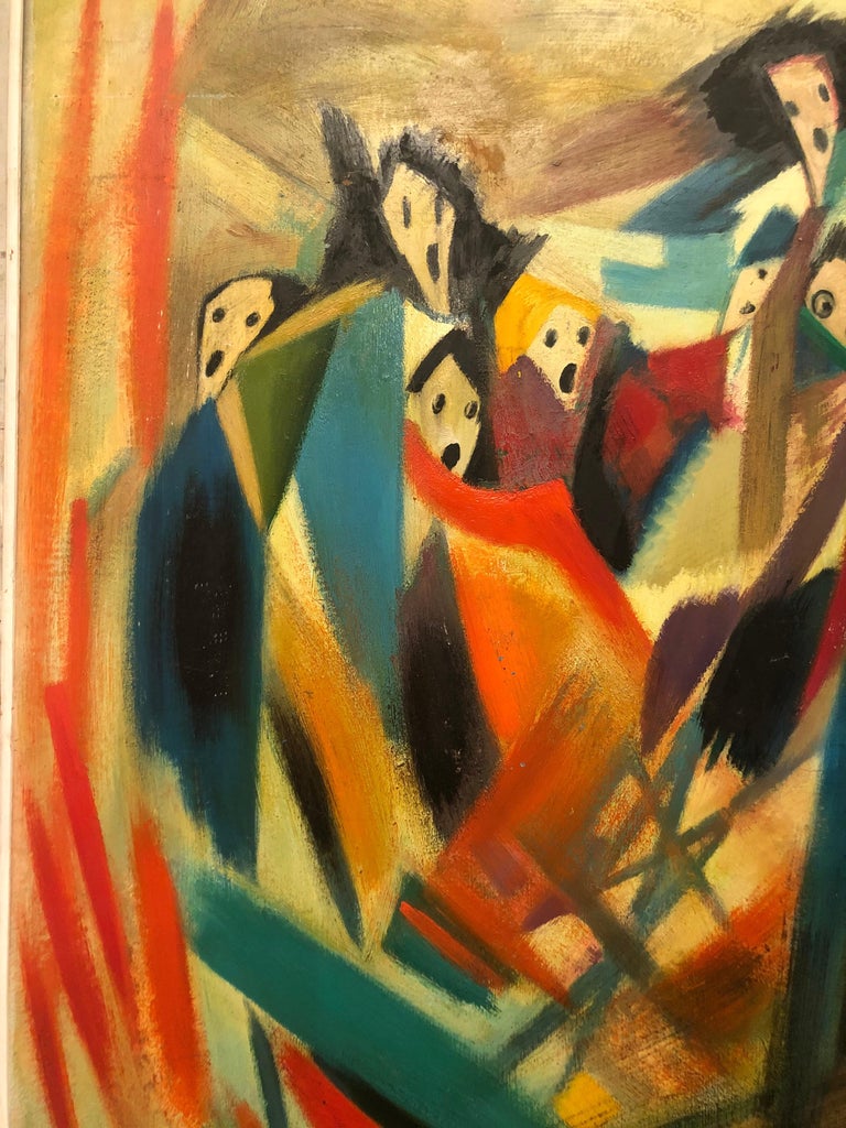 Jean Burkhalter - Jean Burkhalter "Tumulte" For Sale at 1stDibs