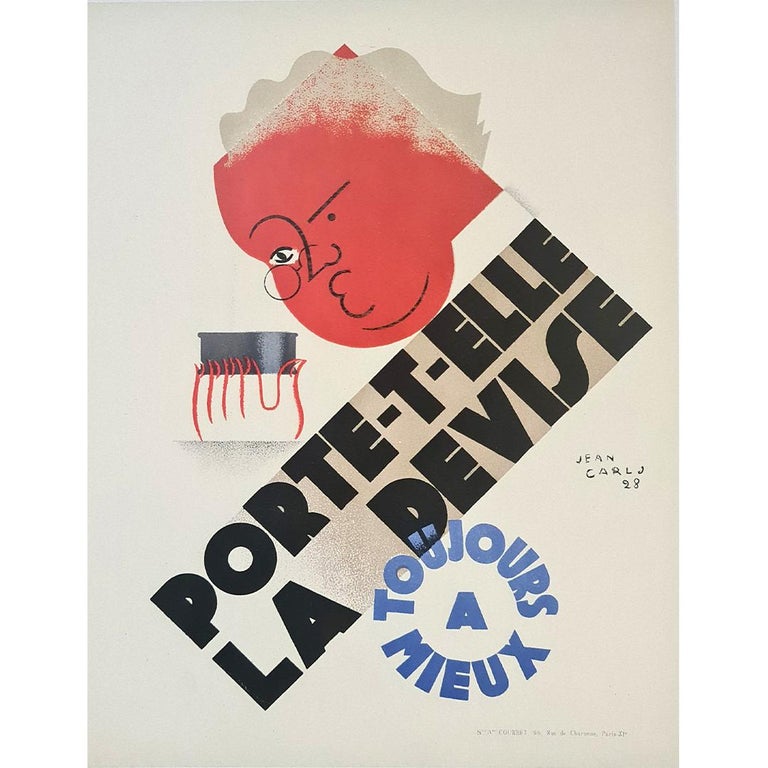 Jean Carlu - 1928 Original poster by Jean Carlu - Gastronomy ...