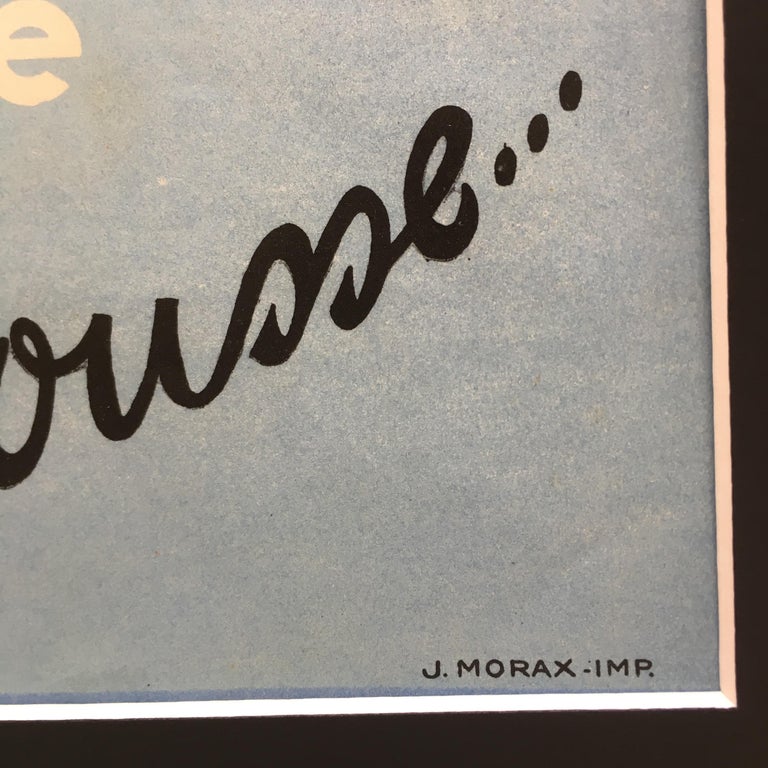 Jean Carlu - Vintage French Shaving Cream Advertisement Poster 'Mon ...