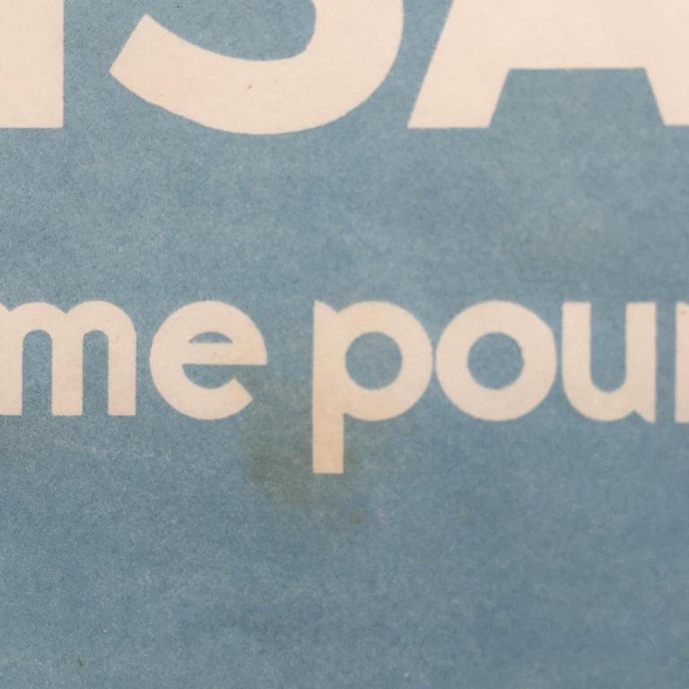 Jean Carlu - Vintage French Shaving Cream Advertisement Poster 'Mon ...