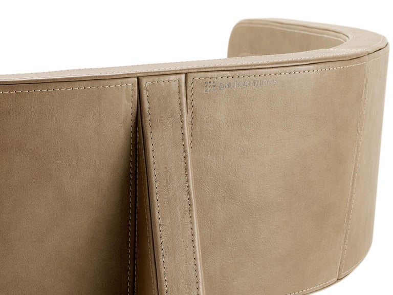 Jean Chair, Wrapped in Leather For Sale at 1stDibs