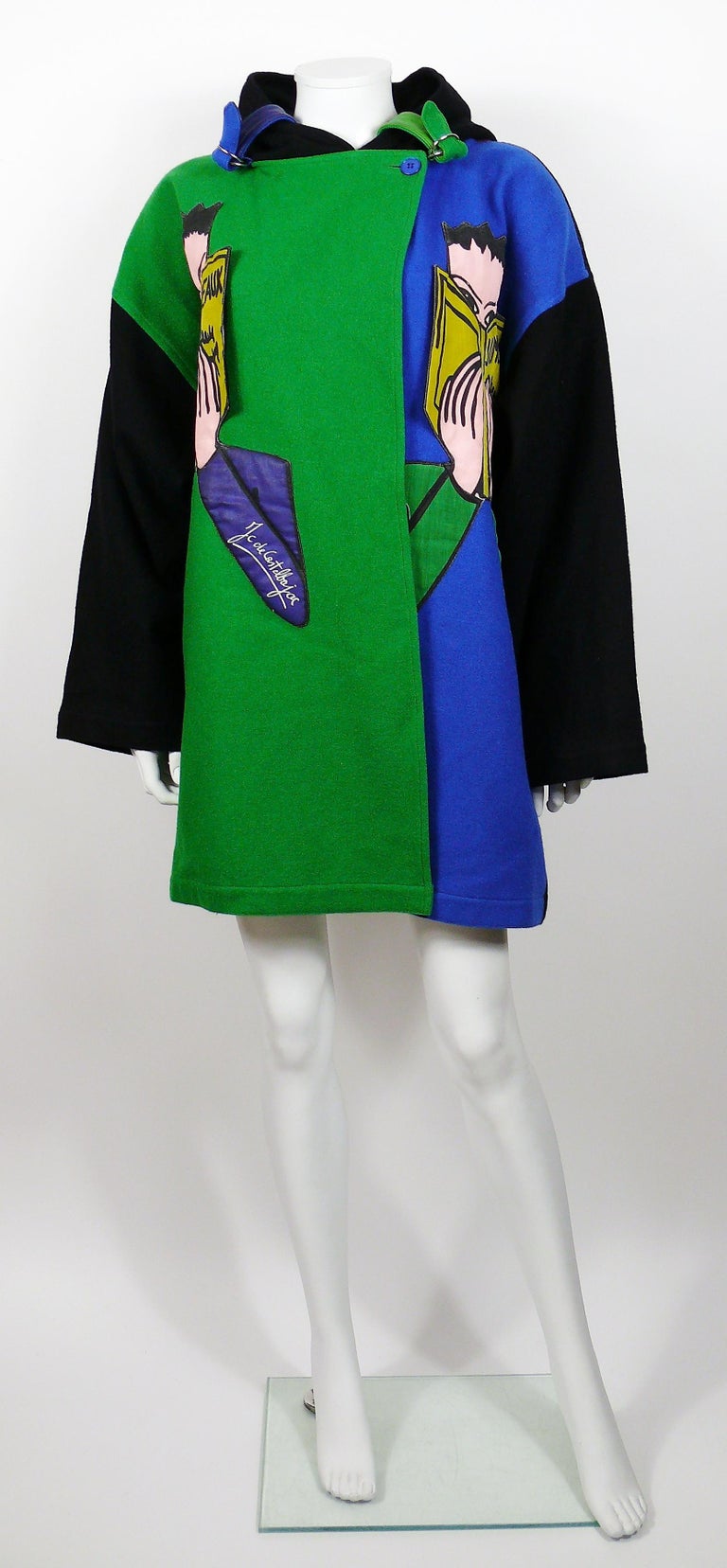 Jean Charles de Castelbajac Ko and Co Vintage Jumeaux Applique Novelty ...