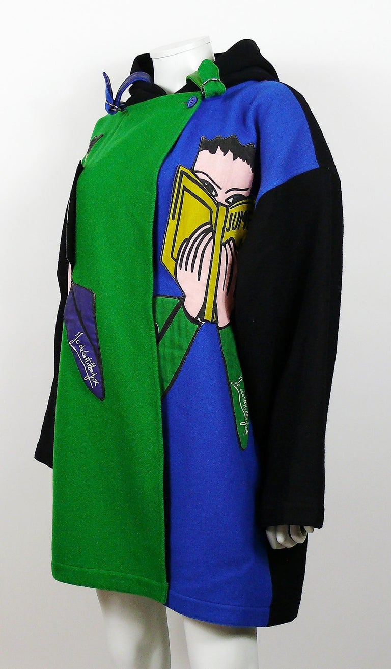 Jean Charles de Castelbajac Ko and Co Vintage Jumeaux Applique Novelty ...