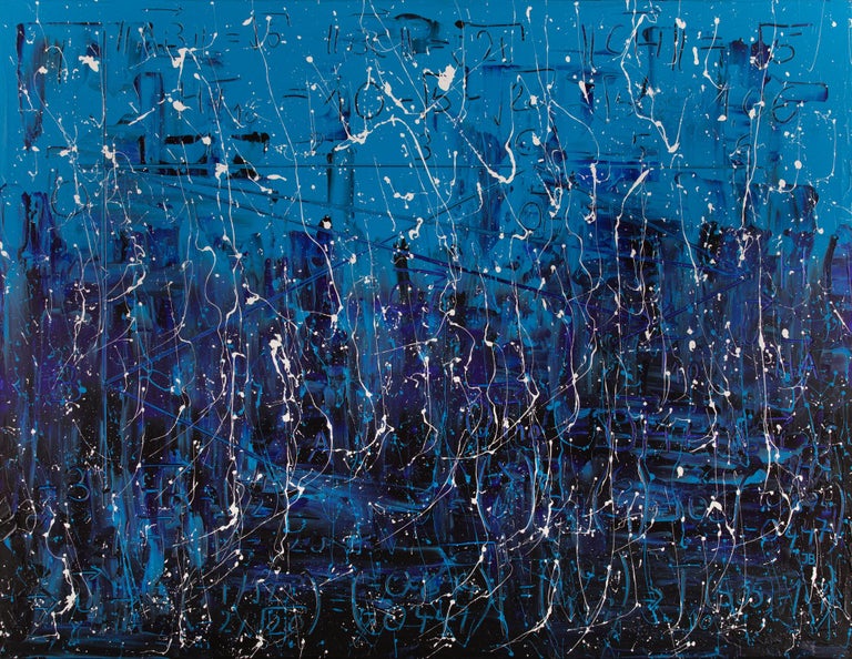 Jean-Claude Bossel - DROITES I / X For Sale at 1stDibs