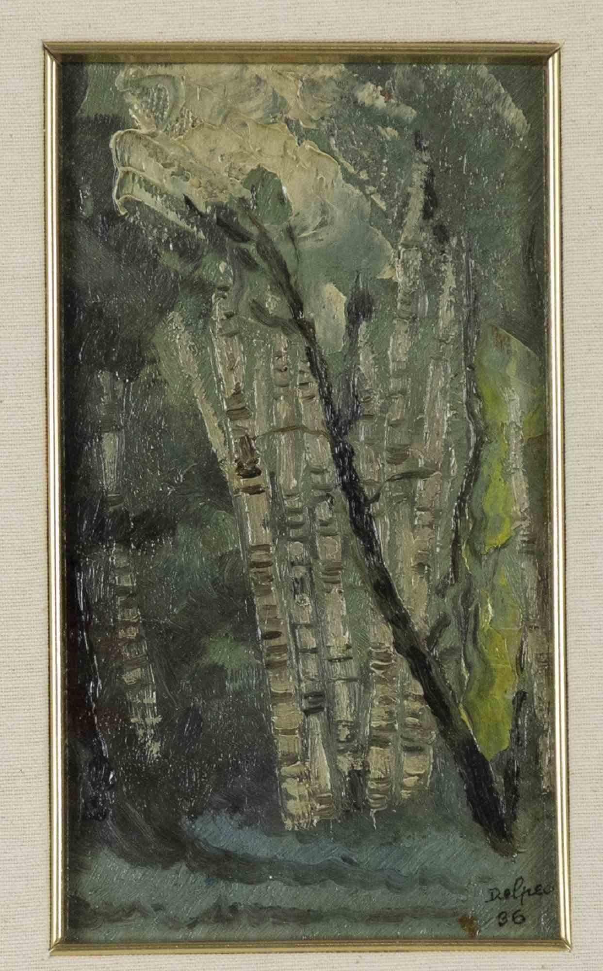 Jean Delpech - Mountain Air - Original Oil Painting by J.-R- Delpech ...