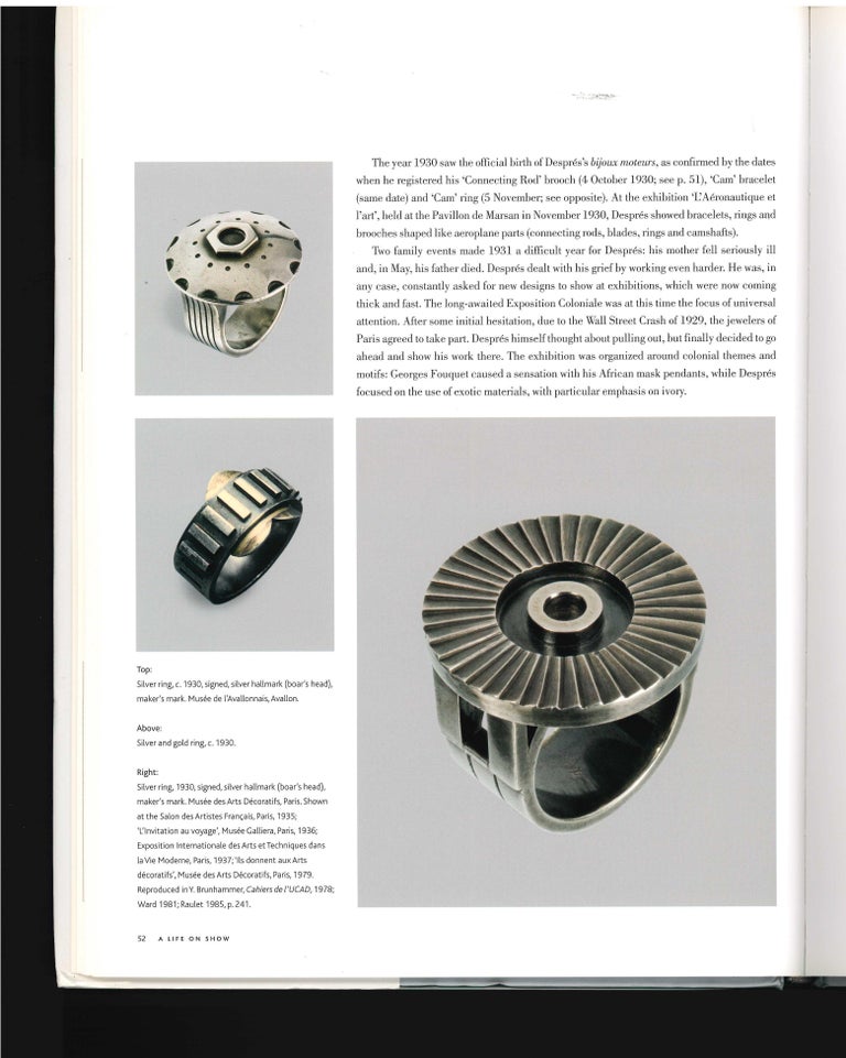 JEAN DESPRES, Jeweler, Maker and Designer of the Machine Age, Book at ...