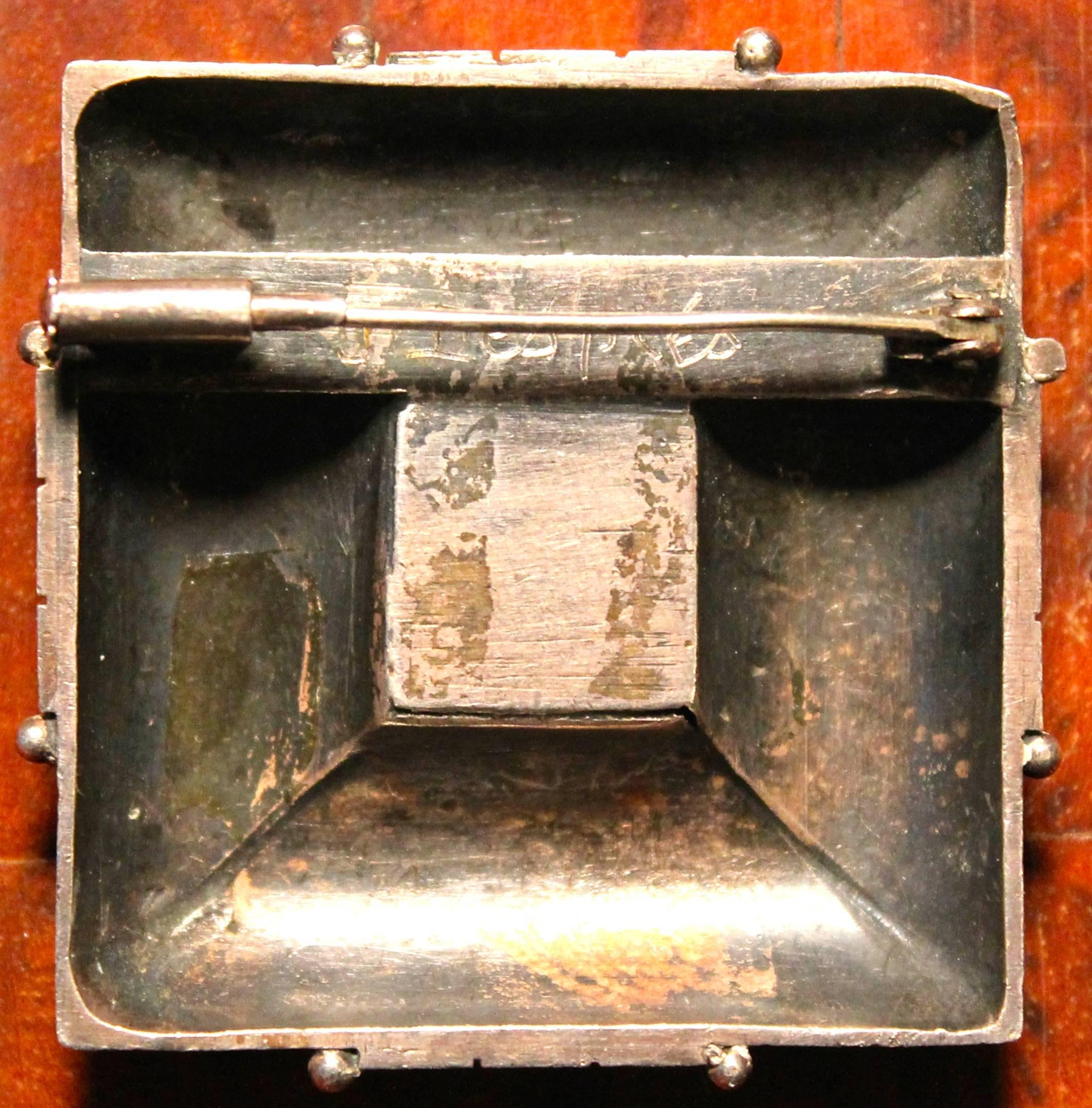 Jean Despres Paris "Bijoux-Moteurs" Style Silver Deco Brooch For Sale ...