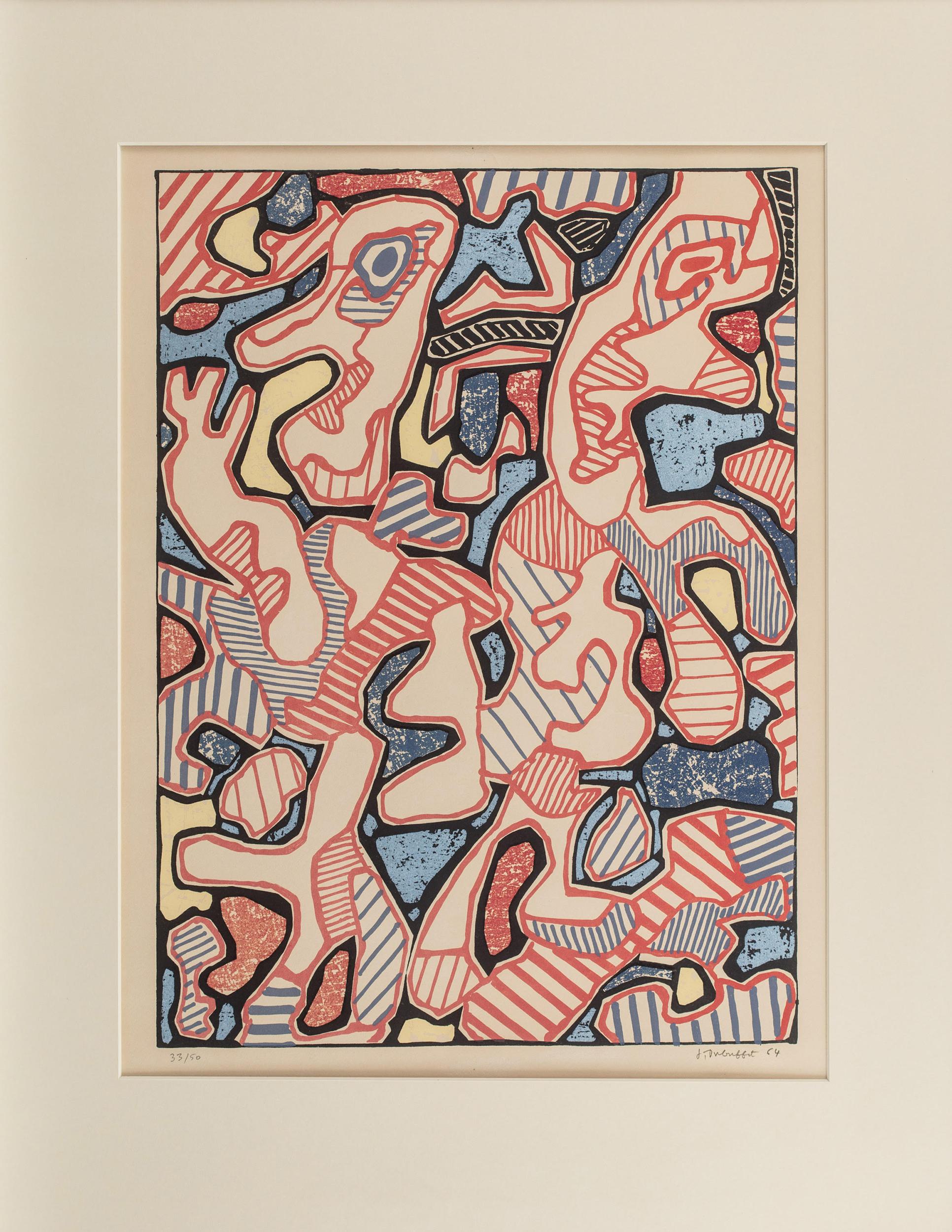 Jean Dubuffet - Affairements For Sale at 1stDibs