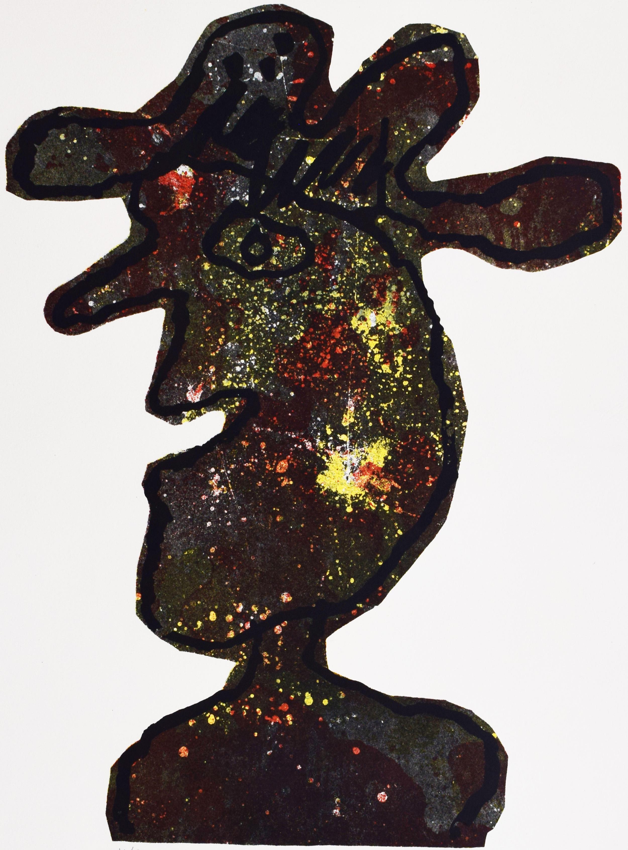 Jean Dubuffet - Jean Dubuffet - Le Hochet - Original Screenprint For ...